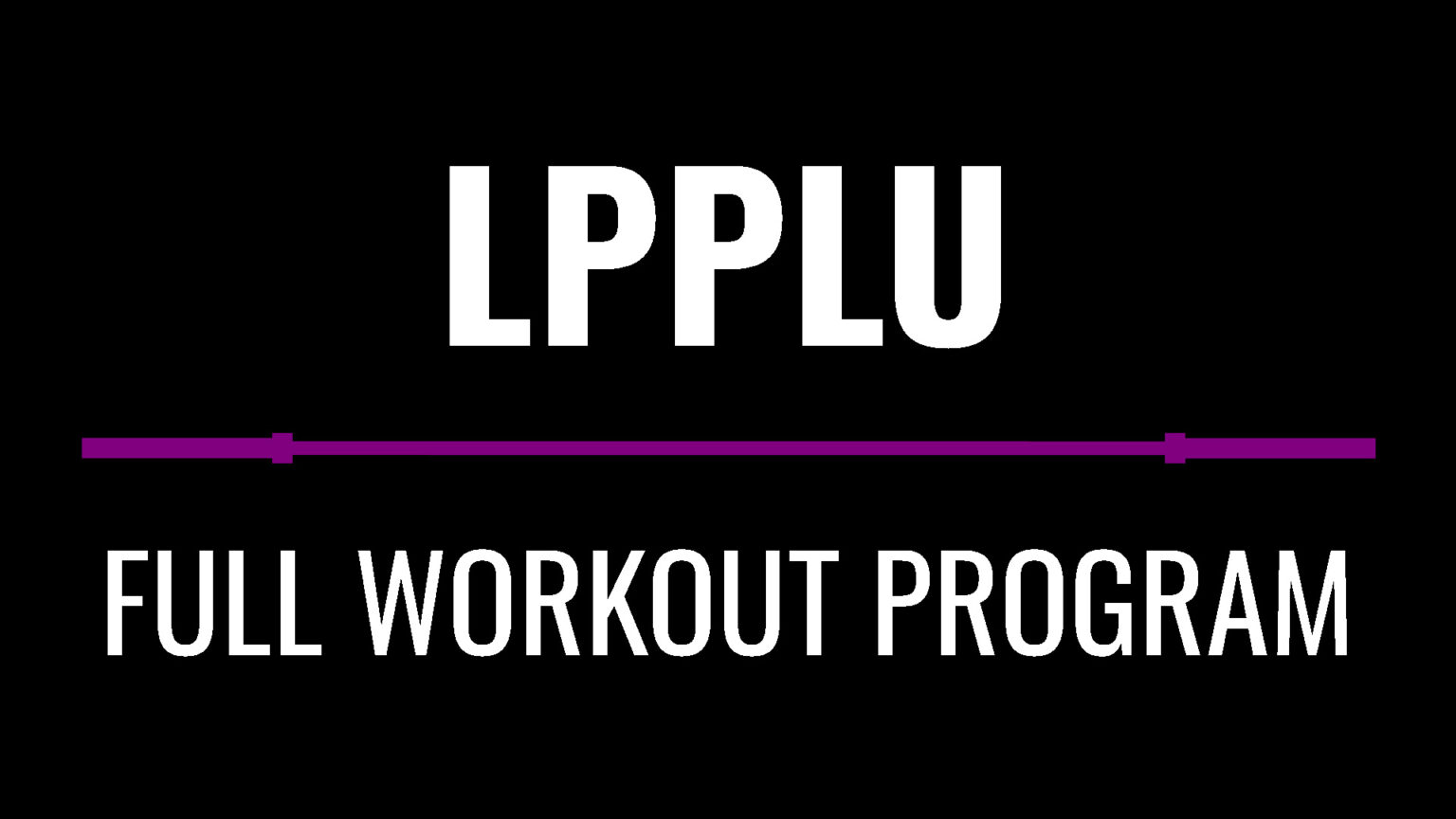 Free Workout Programs - Strength & Hypertrophy - Fitstra